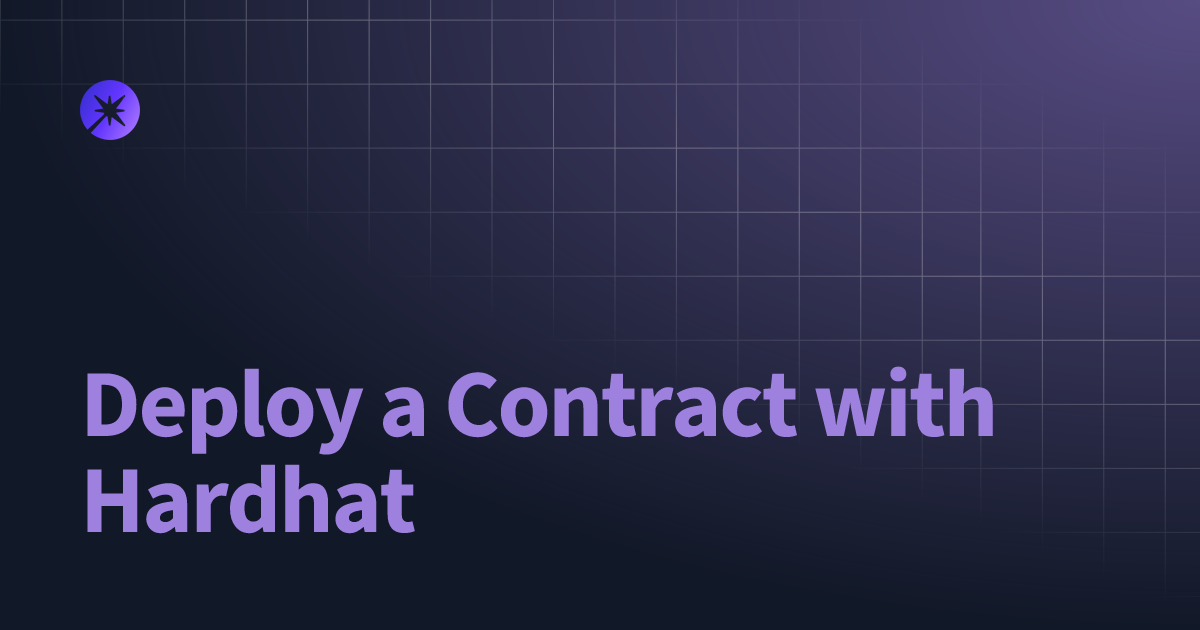 Deploy A Contract With Hardhat Merlinchain Docs