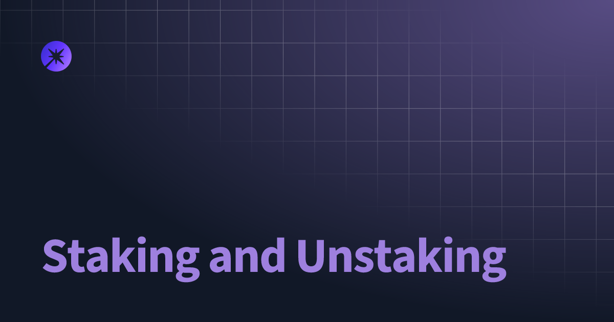 Staking and Unstaking | MerlinChain - Docs